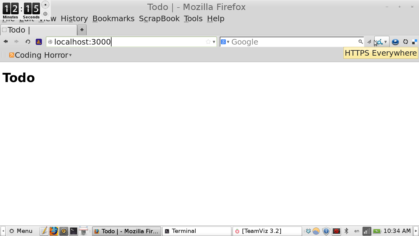 How to create todo list app in rails